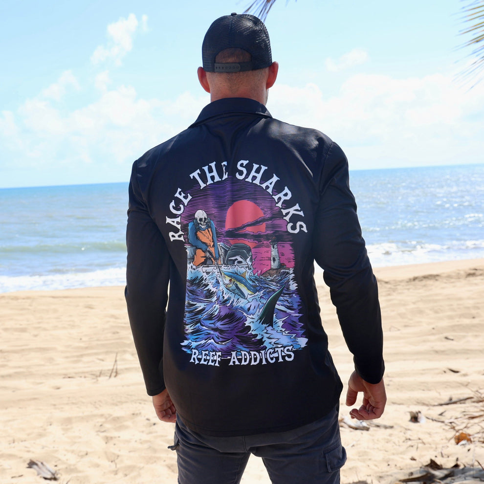 Adults Collared Race The Sharks – Reef Addicts